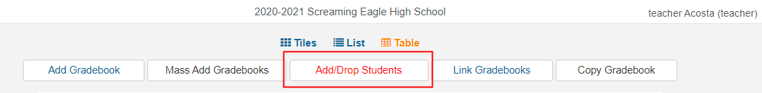 Aeries Gradebook Parent Portal