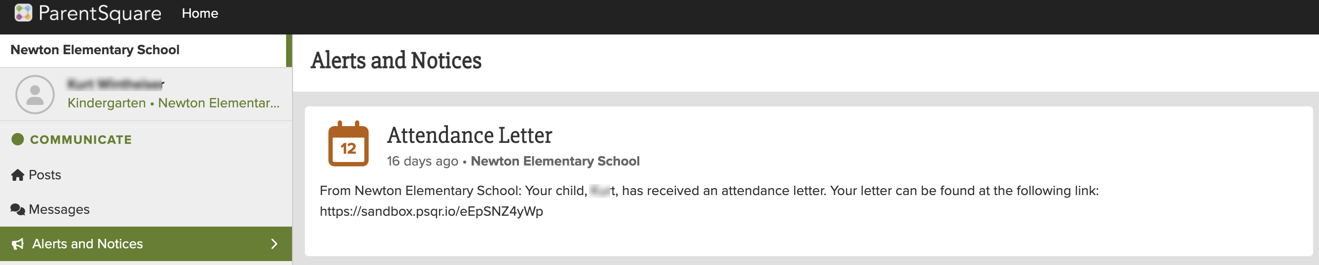 District Attendance Letters using Aeries Communications : Aeries Software