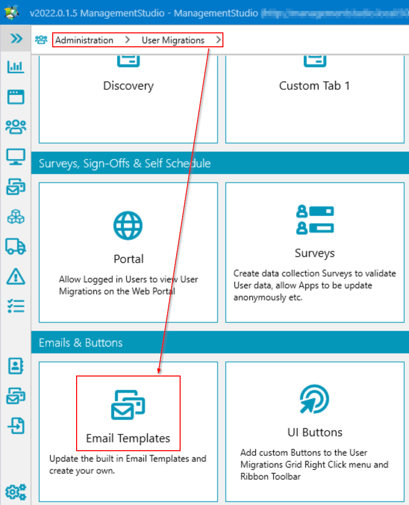 Email Templates : ManagementStudio