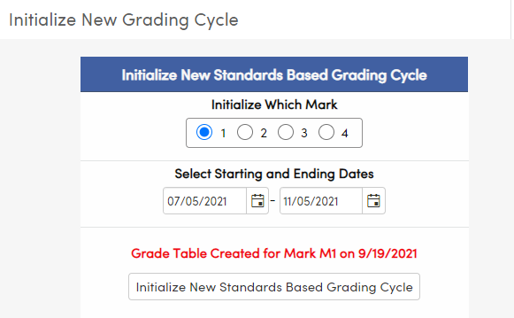 Standards Based Grade Reporting - Creating and Updating Grades : Aeries Software