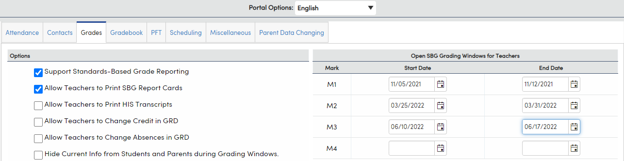 Standards Based Grade Reporting - Creating and Updating Grades : Aeries Software