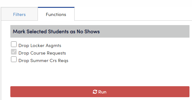 No Show Manager : Aeries Software