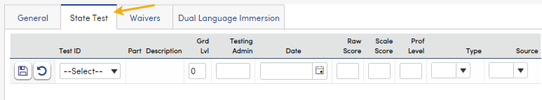 Texas - Language Assessment : Aeries Software