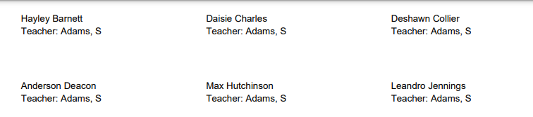 Avery 5160 Labels : Aeries Software