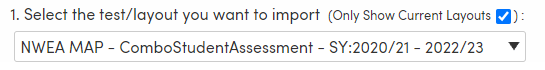 Test Specific Information - NWEA MAP : Aeries Software