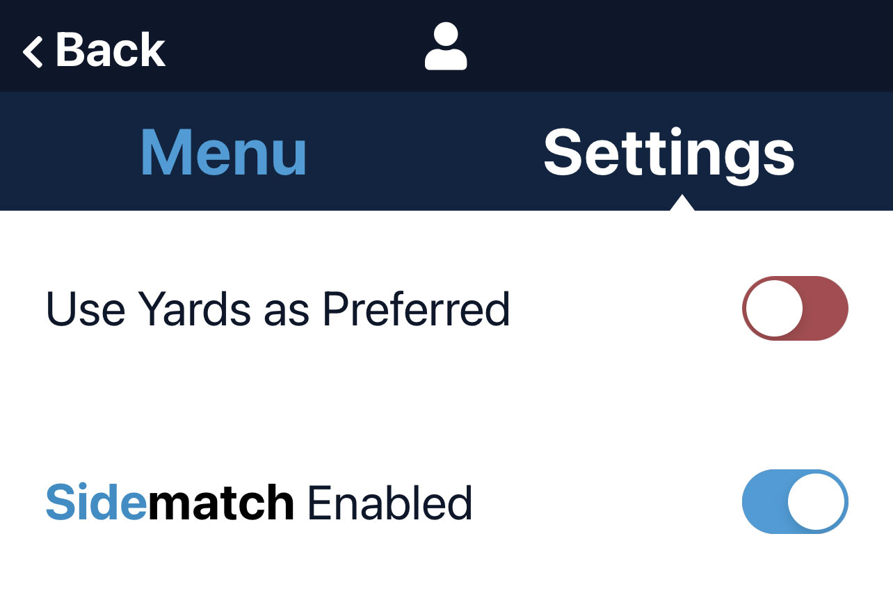 Sidematch in MiScore App : MiScore Help