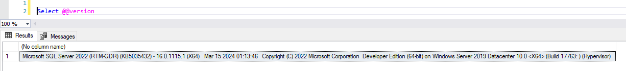 How to check which version and edition of SQL Server Database Engine is ...