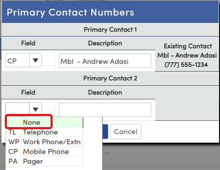 Student Demographics Primary Contact Fields Are Showing Incorrect Data ...