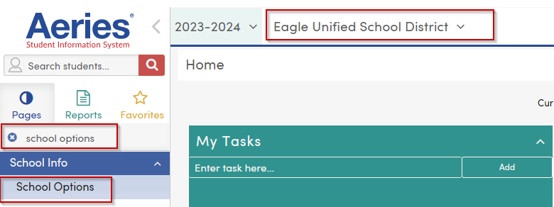 How To Add Text to the Parent/Student Portal Login Page : Aeries Software