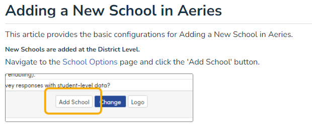 Adding an NPS (nonpublic, nonsectarian) School in Aeries : Aeries Software