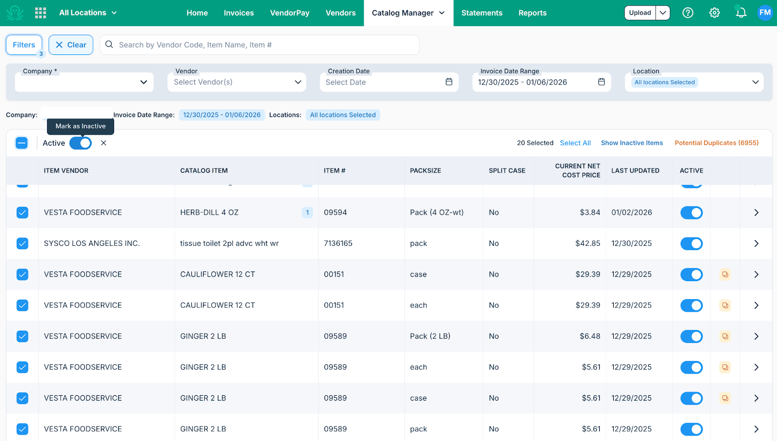 Catalog Manager for Starter Plans : Ottimate Helpdesk