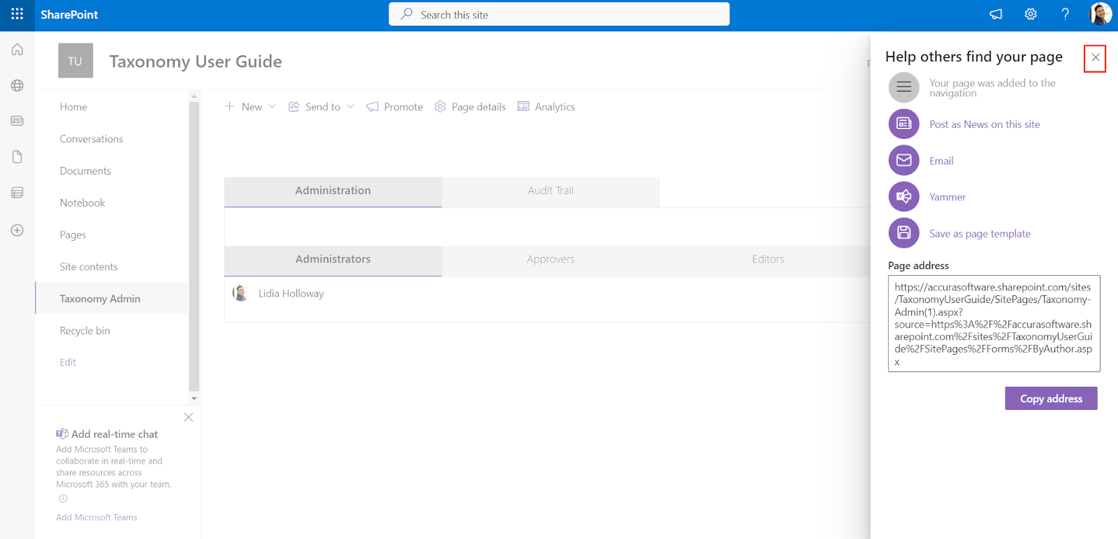 1. Install Taxonomy Administration : Easy Taxonomy