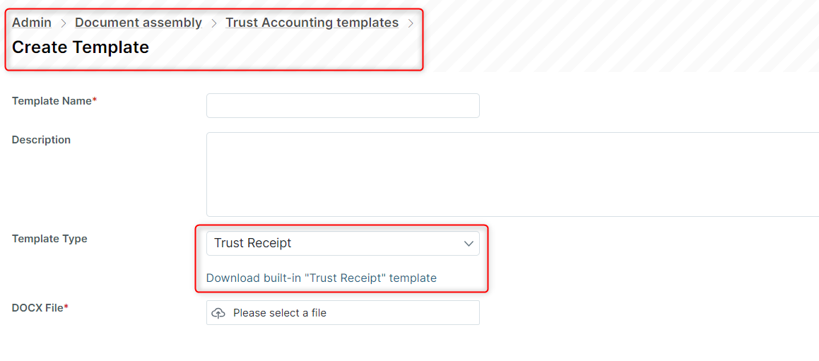 Customizing Your Trust Account Templates in Actionstep : Help Center