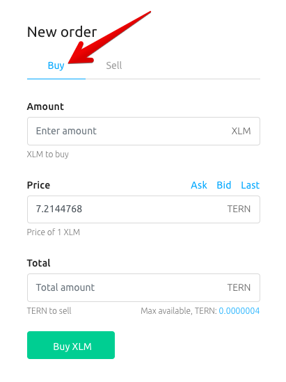 Trading in LOBSTR wallet : LOBSTR