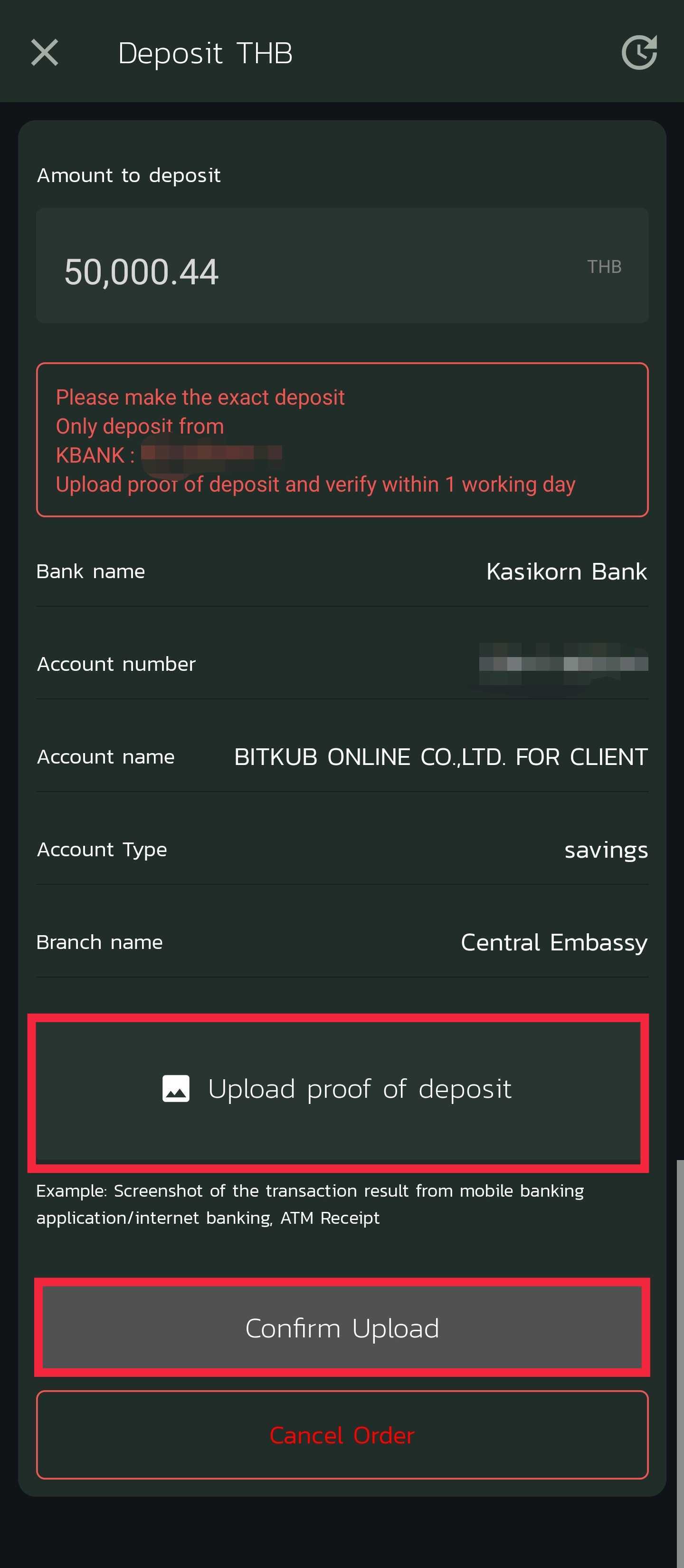 Bitkub App: How to deposit THB by QR Code and Transfer | Bitkub Support ...