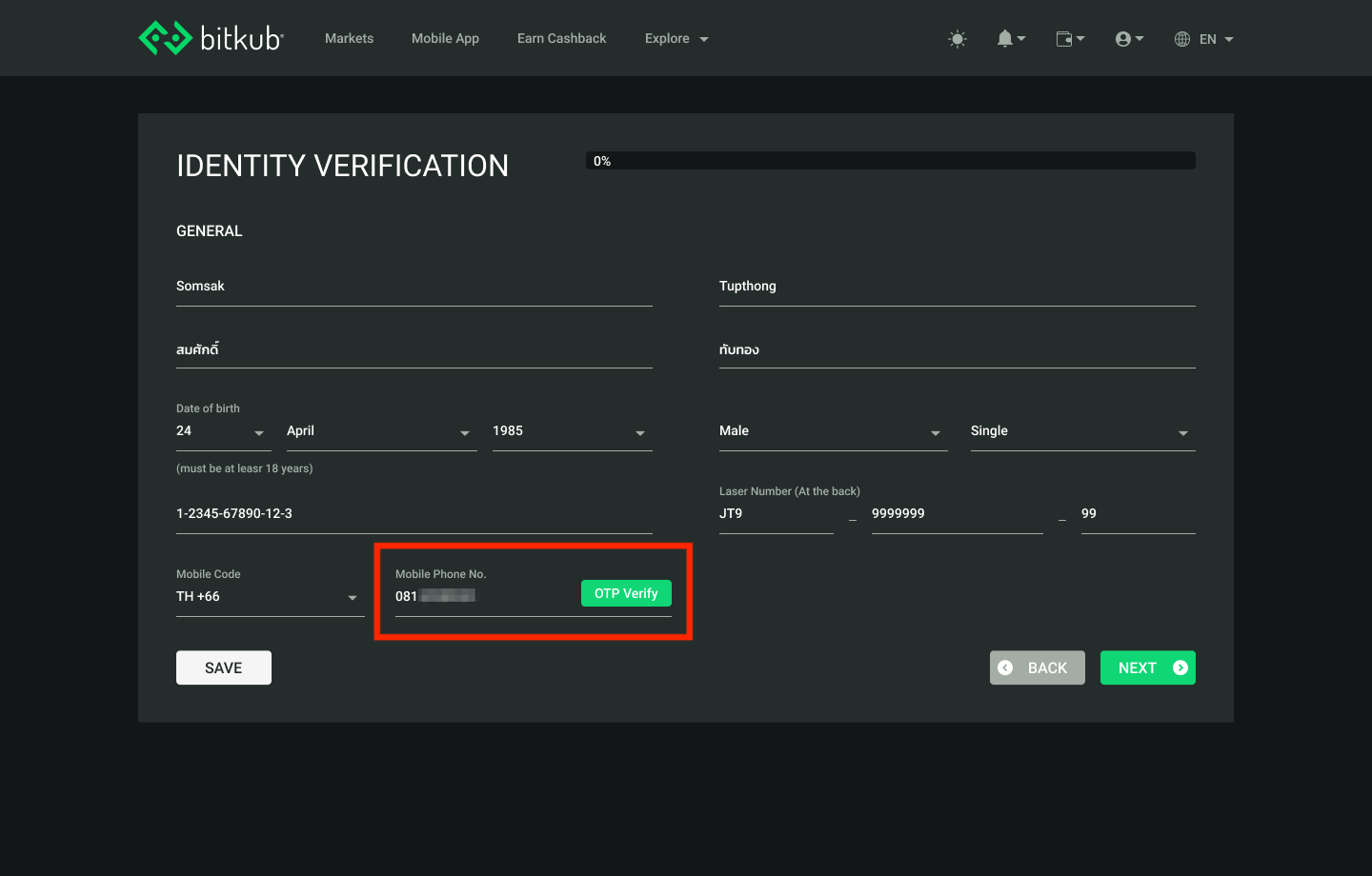 How to complete account periodic verification (KYC Update) on Bitkub website | Bitkub Support Center
