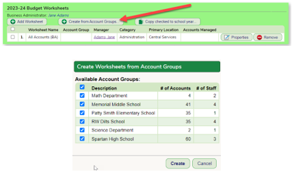 Worksheets : SchoolFi Support