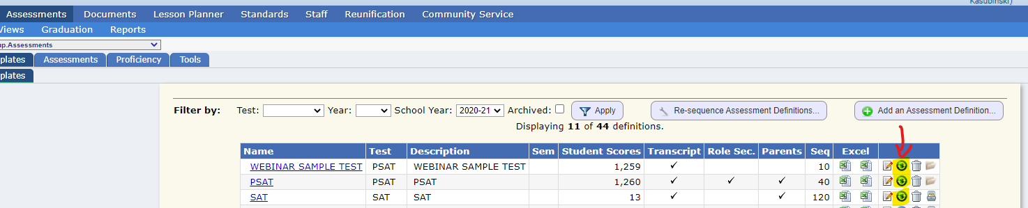 How to Import Assessment Scores : Genesis SIS Support