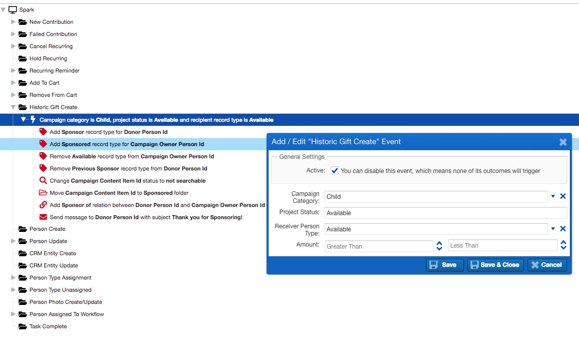 Child Sponsorship Data Import Outline : Site Stacker