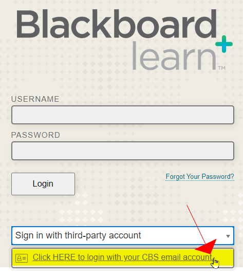 How to login to MyCourses (Blackboard) : CBS Learn Helpdesk