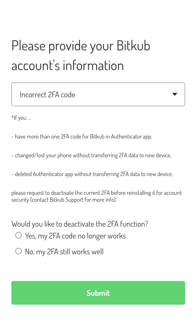 How to unlock/unfreeze your account | Bitkub Support Center