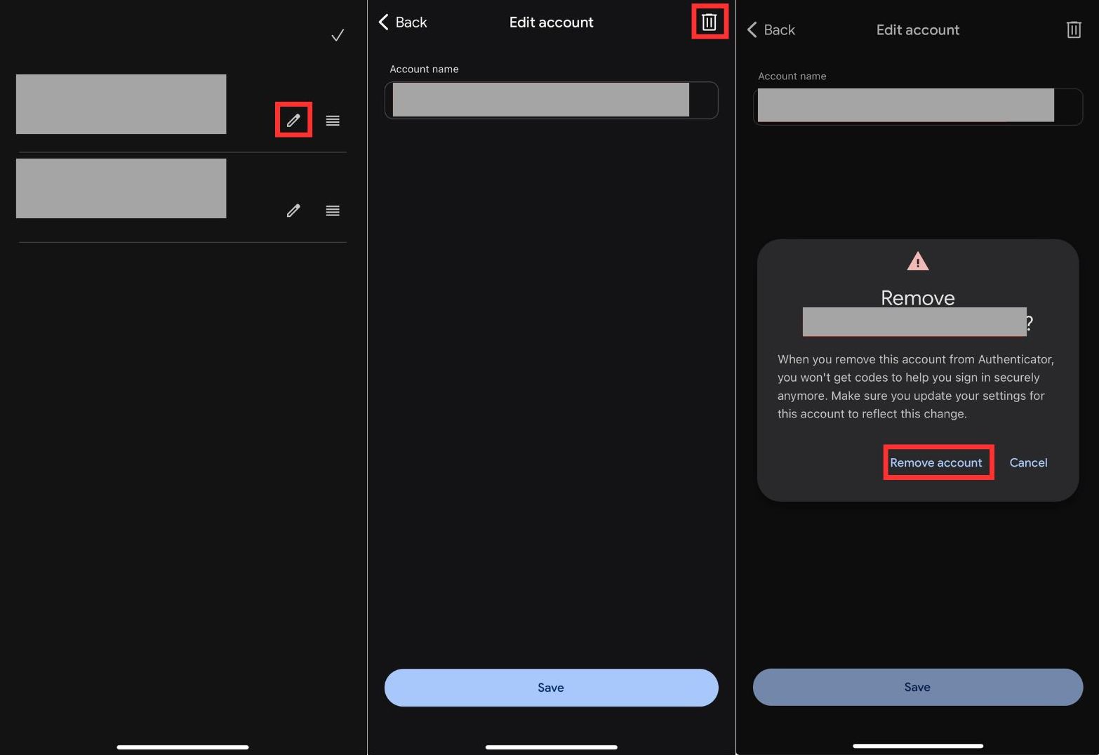 How to Delete 2FA on Google Authenticator | Bitkub Support Center