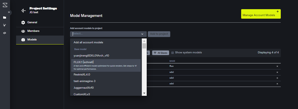 Using FLUX Models on Invoke : Invoke Support Portal