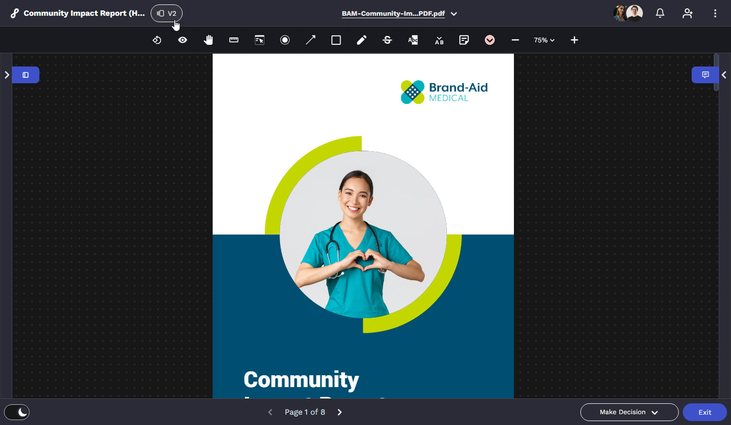 Proof Versioning - New! (Workflow) : Support