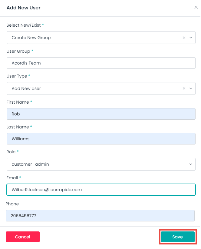 How to Add a New User and a New User Group? : Ceburu Systems, Inc.