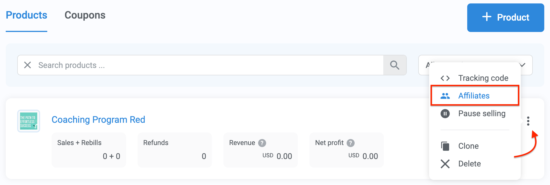 Share your affiliate sign-up page | Help Center | Kartra Support