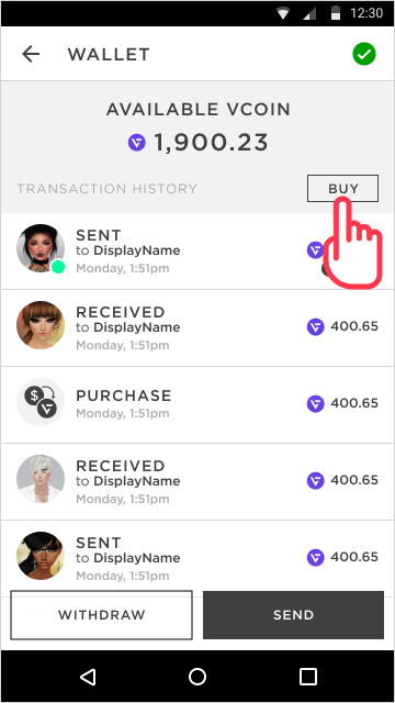 Getting Started with VCOIN : Community Center