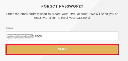 IMVU Password Recovery Guide : Community Center