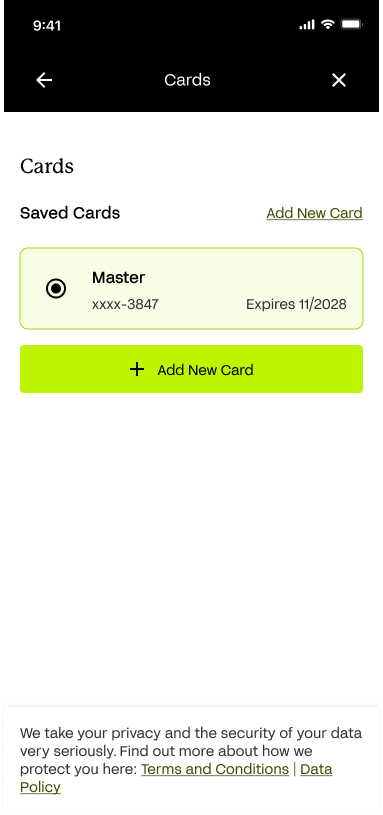 registering your bank card : PayJustNow Community