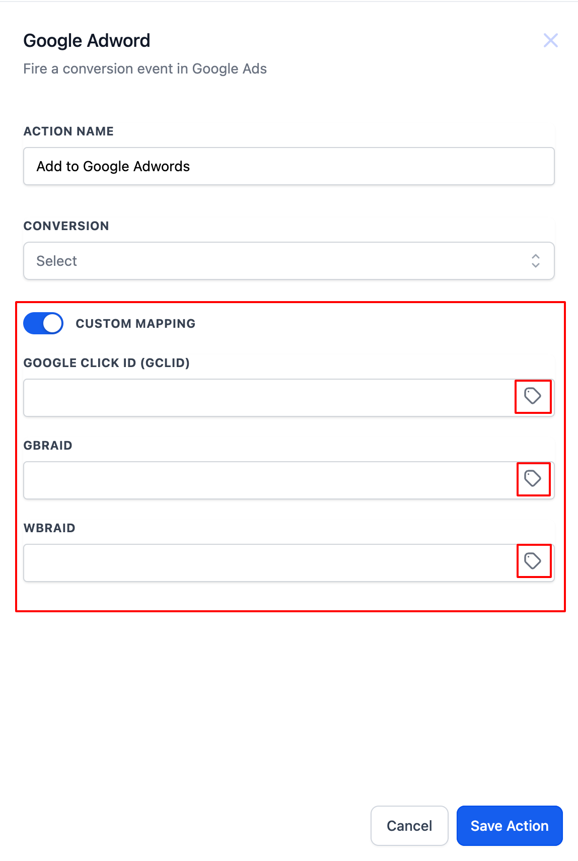 How to set up Google Ad Conversion Actions : HighLevel Support Portal