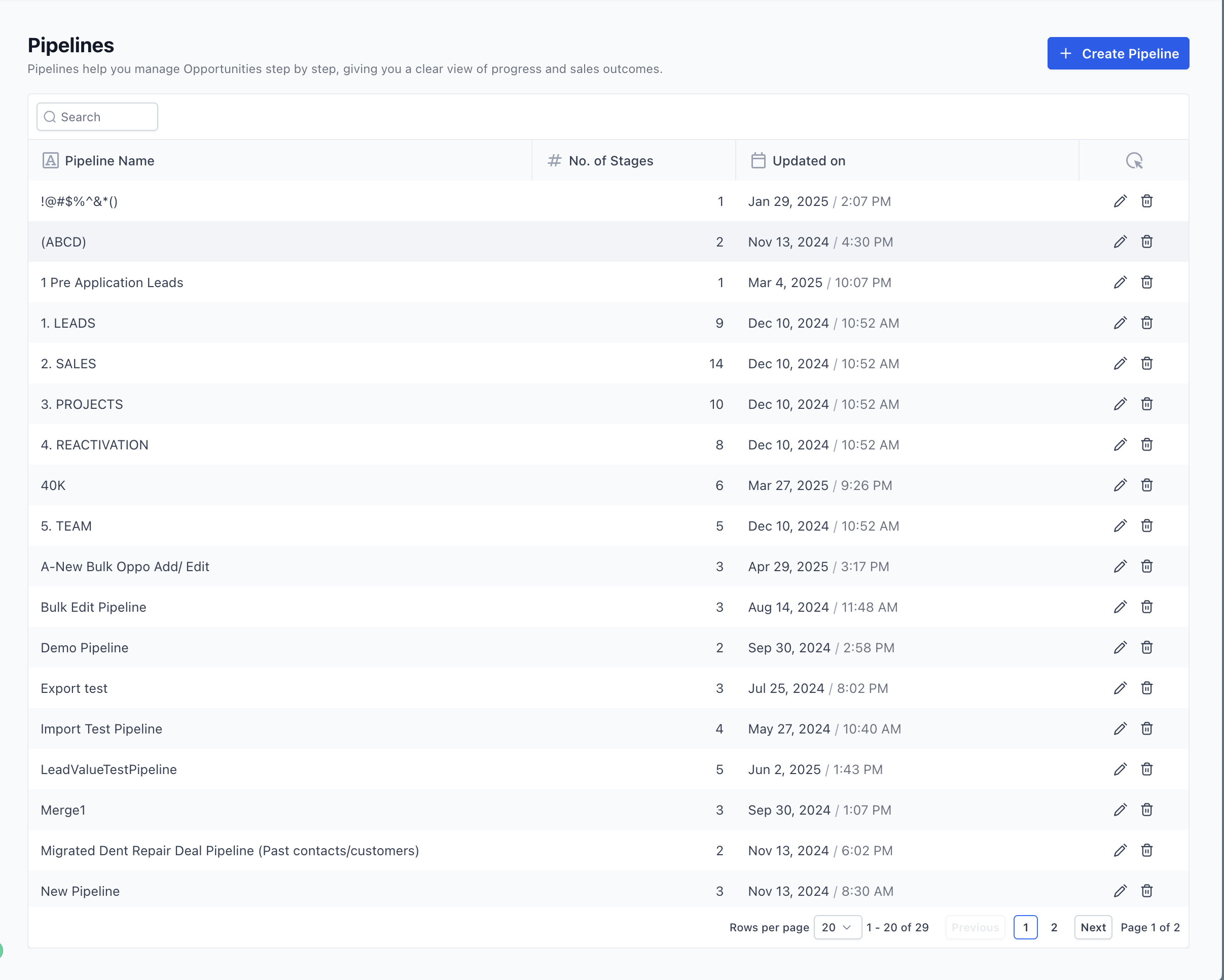 Step-by-Step Guide: Creating Pipelines : HighLevel Support Portal