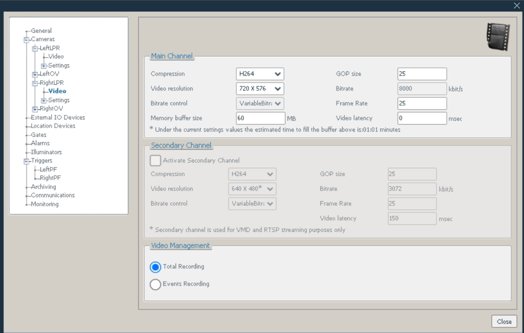 PlateFinder trigger (MAV camera) - Omniq