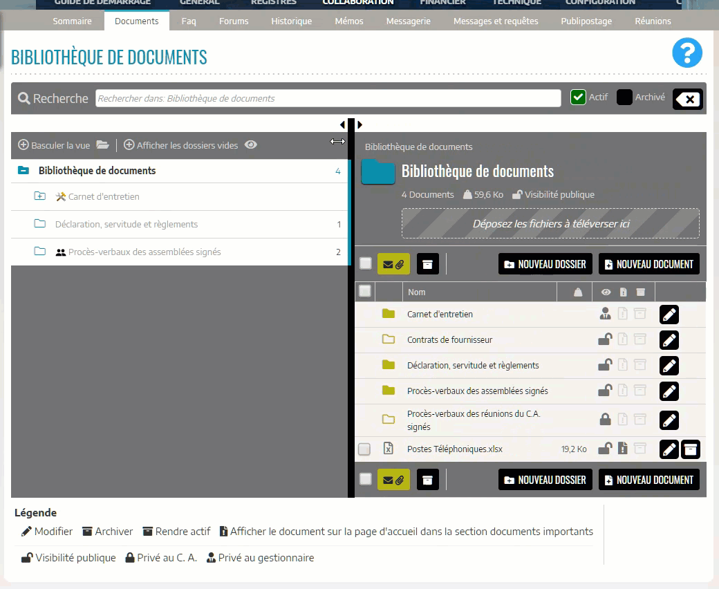 Comment gérer votre bibliothèque de documents : Support UpperBee