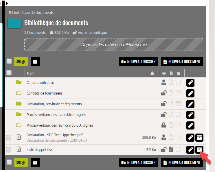 Comment gérer votre bibliothèque de documents : Support UpperBee