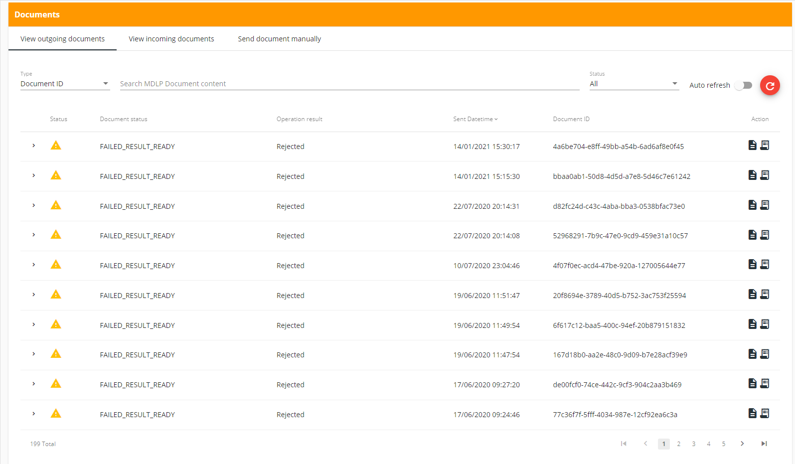 Configuring an MDLP Domestic Channel and Managing Documents : Movilitas ...