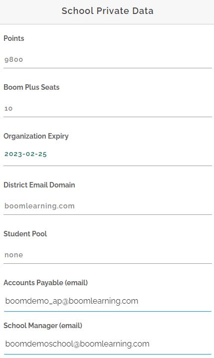 School Dashboard Account Admin Access and Management : Boom Learning ...