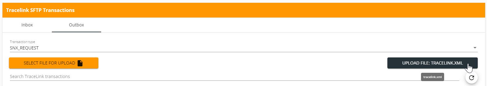 Configuring a TraceLink Channel and Managing SFTP Transactions ...