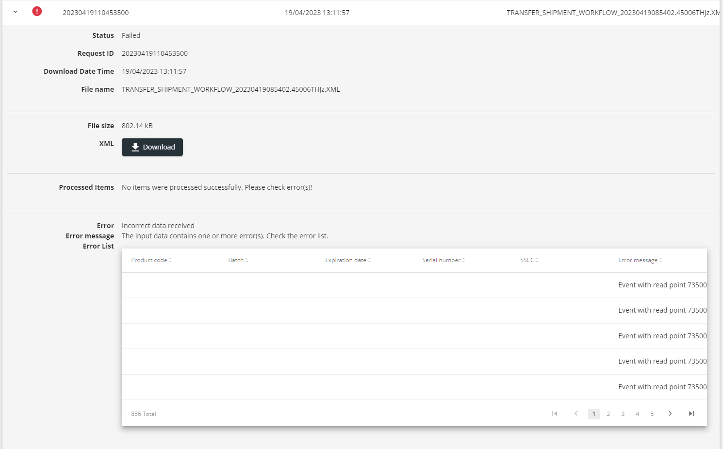Configuring a TraceLink Channel and Managing SFTP Transactions ...