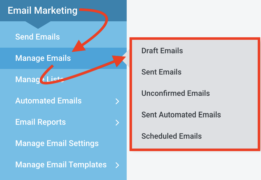 Manage Emails : RunSignup Helpdesk