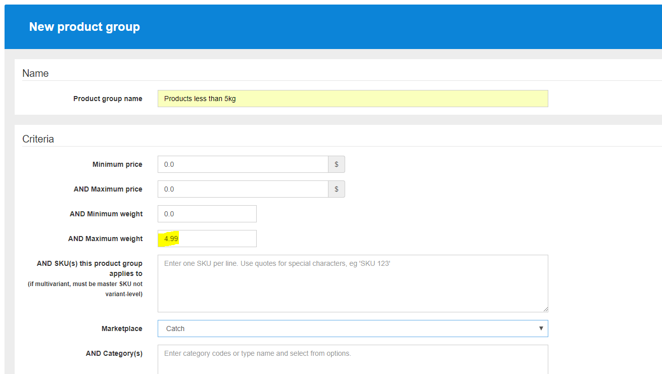Weight Based Shipping : Omnivore Support