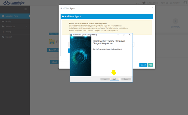 File System to Cloud Storage Migration Guide : Cloudsfer Support