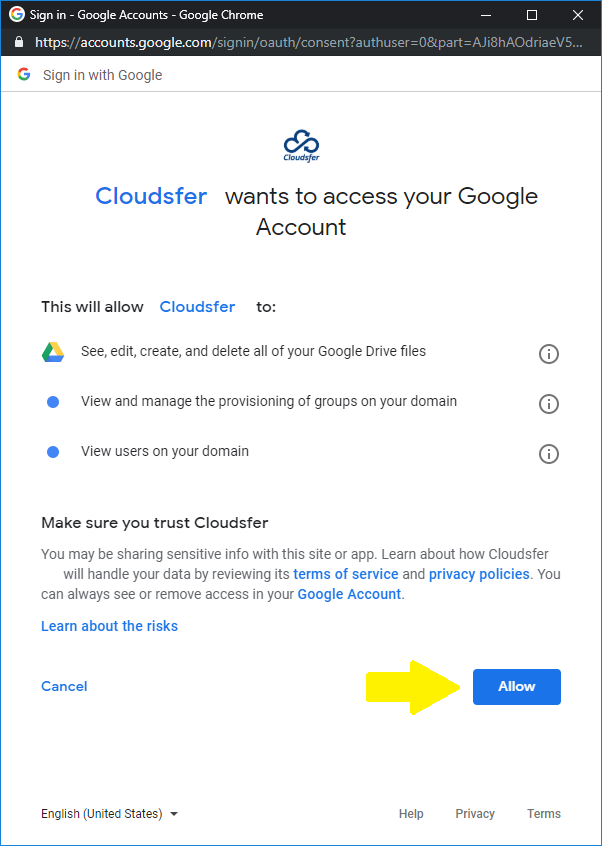 File System to Cloud Storage Migration Guide : Cloudsfer Support