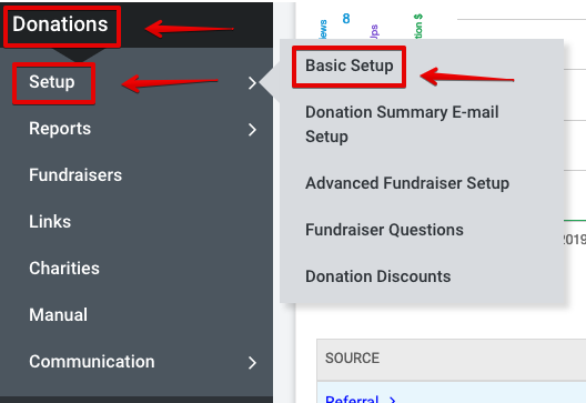 Setup Donations : RunSignup Helpdesk