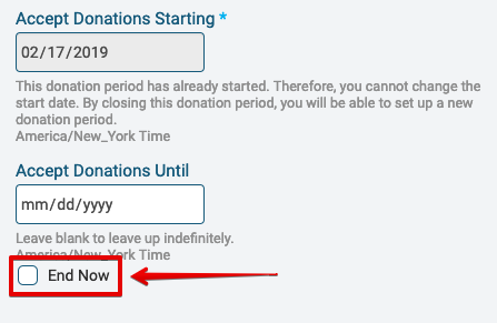 Setup Donations : RunSignup Helpdesk