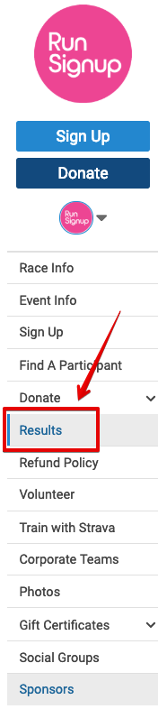 View Results - RunSignup
