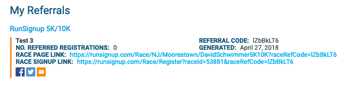 Become a Referrer - RunSignup
